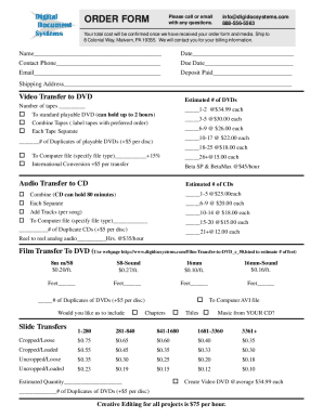 Fillable Online order form for web. order form for web Fax Email Print ...