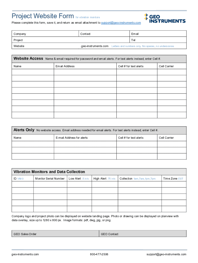 Fillable Online Vibration Monitoring Risk Assessment template: Use this ...