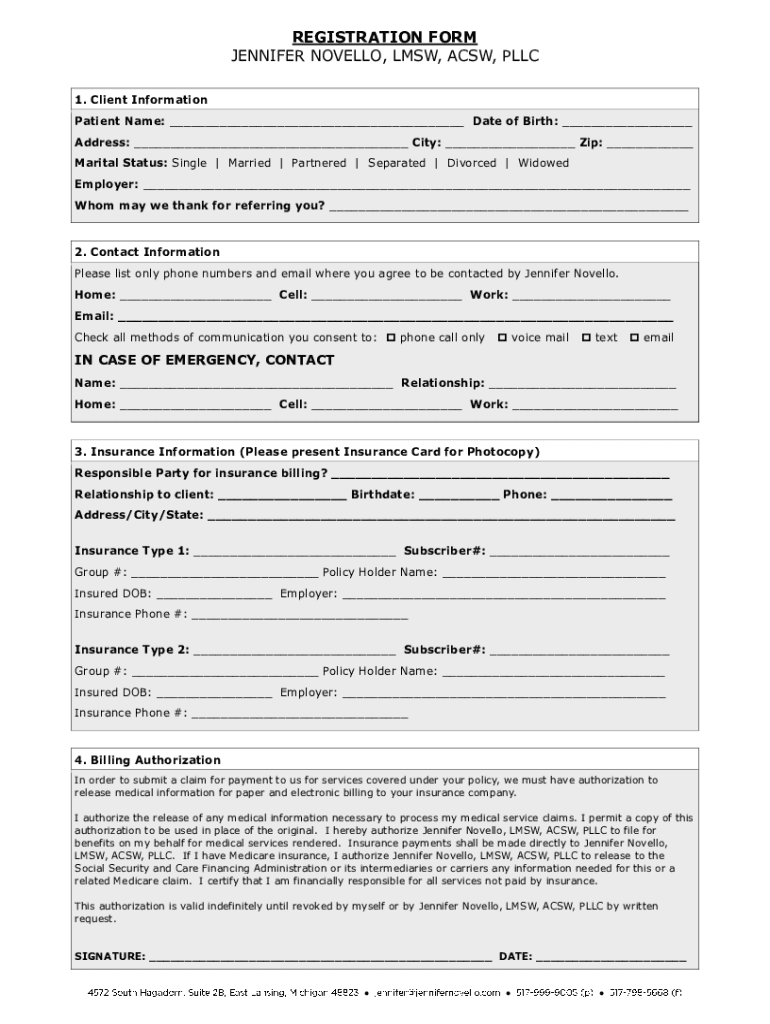 Fillable Online jennifer novello Fax Email Print - pdfFiller