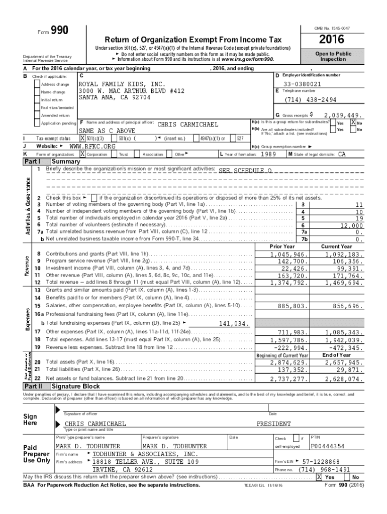 Fillable Online Fillable Online CJA -Tax Returns 12-31-16 - FED - As Filed ... Fax Email Print ...