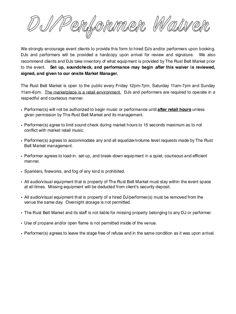 Fillable Online Disk Jockey (DJ) Resume Samples & 20+ Job Description ...