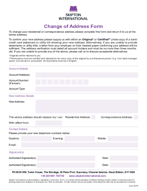 Fillable Online Topic No. 157 Change Your AddressHow to Notify the IRS ...
