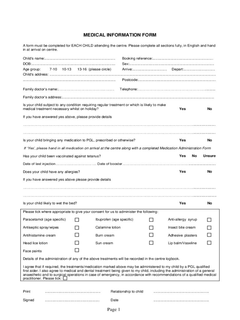 Pgl Form Dob - Fill Online, Printable, Fillable, Blank | pdfFiller