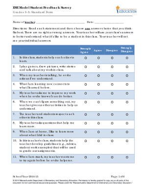 Fillable Online G35 ESE Model Survey Long Form Fax Email Print - pdfFiller