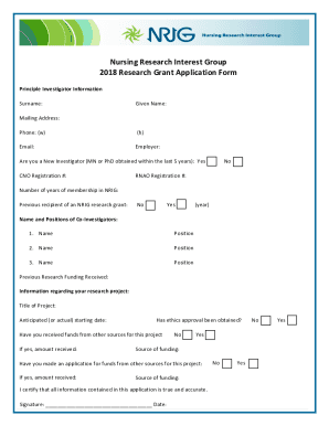 Fillable Online 2016 Research Grant Application Form .docx Fax Email ...