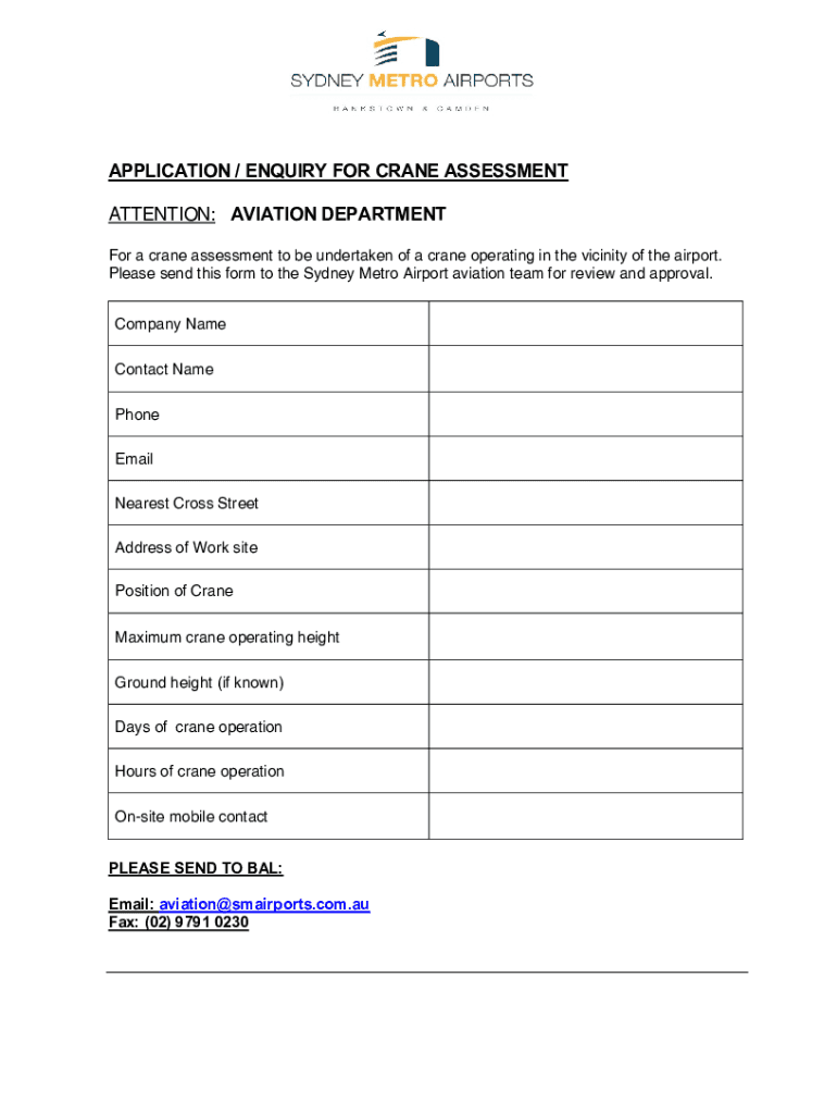 Fillable Online Method Statement for Tower Crane Installation - www ...
