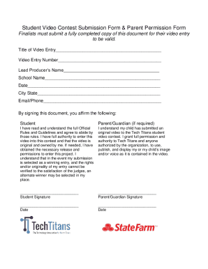 Fillable Online VIDEO CONSENT FORM (the Form) SBA Visa Export Video ...