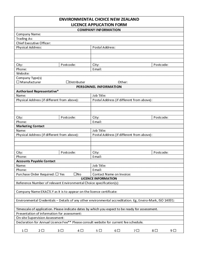 Business Licence Australia - Fill Online, Printable, Fillable, Blank ...