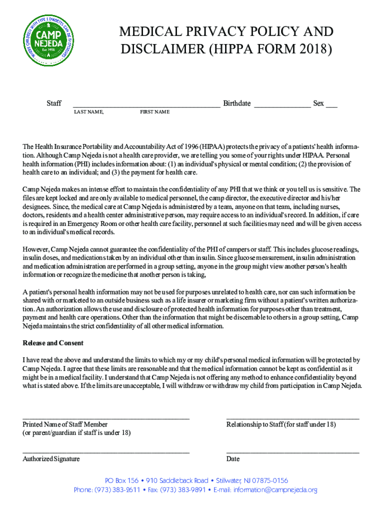 Fillable Online Free HIPAA Employee Confidentiality Agreement - Word ...