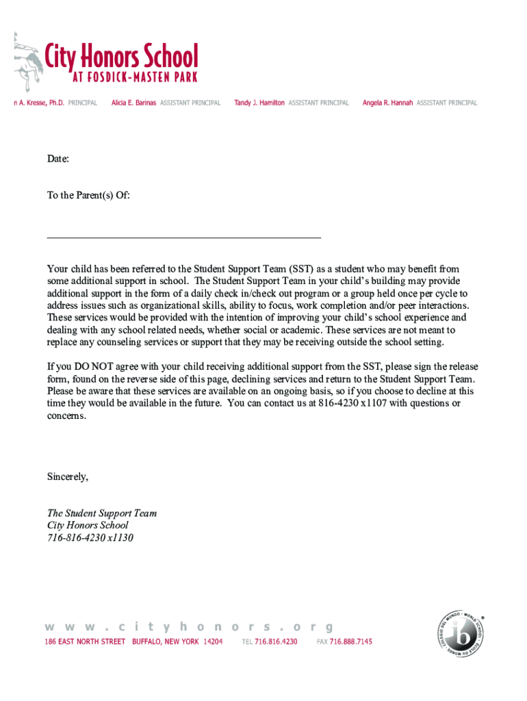 Fillable Online SAIG Check-In & Check-Out Parent Information Form Fax ...