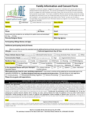 Fillable Online FREE 6+ Caregiver Consent Forms in PDFMS WordFREE 6 ...