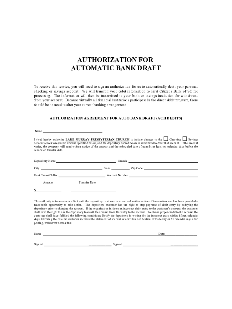 Fillable Online Authorization Letter for Bank (How to Write it + 6 Free ...