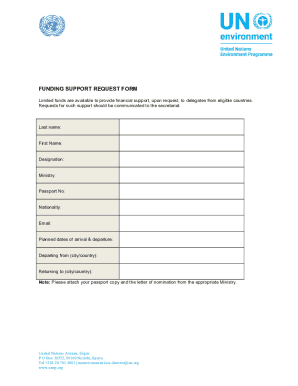 Fillable Online Funding Request Form TemplateJotFormRequest Letter ...