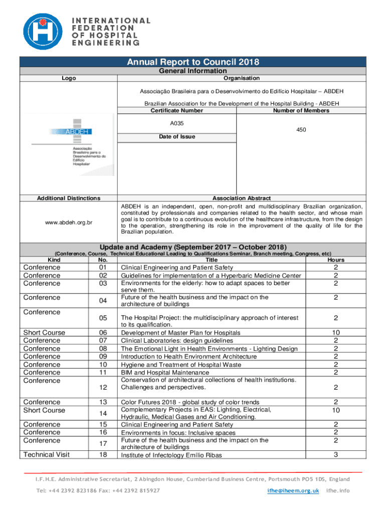 Fillable Online Annual Reports of the Council Fax Email Print - pdfFiller