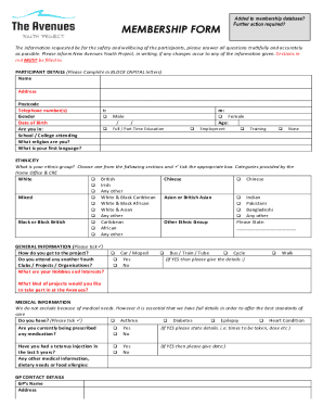 Fillable Online Access Database Membership Tracking Templates - Free ...