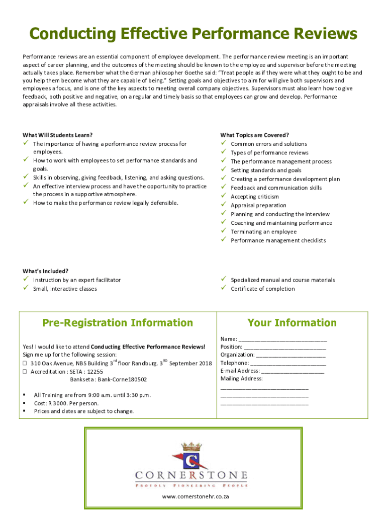 Fillable Online 13 Employee Performance Review Tips That Actually ...