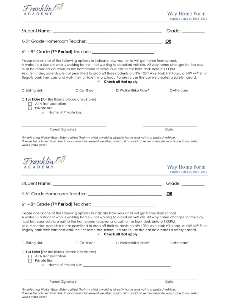 Fillable Online Match Middle School (6-8)Match Charter Public School ...
