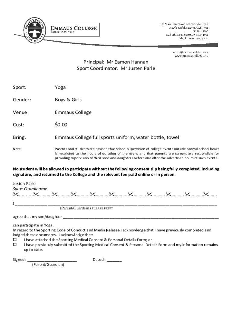 Fillable Online sports-medical-consent-form - Emmaus College ...