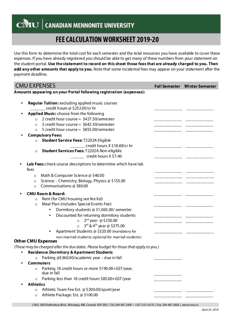 Fillable Online Total Cost FormulaCalculator (Examples with Excel ...