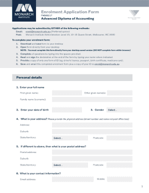 Fillable Online CIBT Enrolment Application Form v5.6 APP01 Fax Email ...