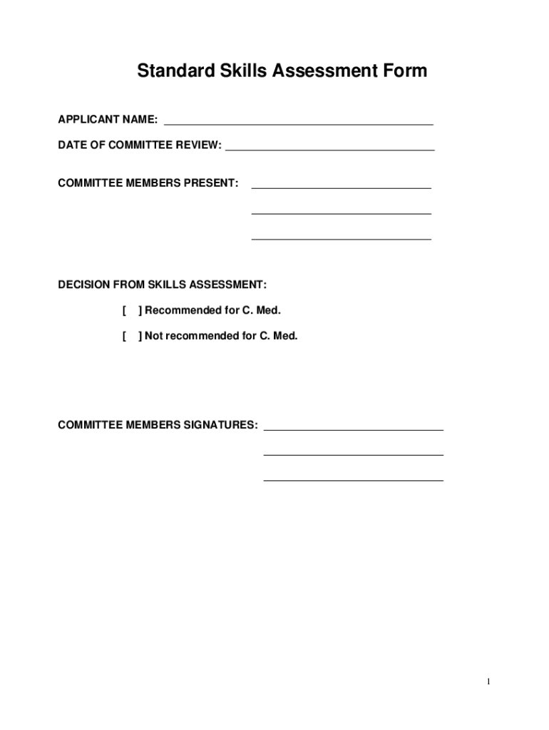 Fillable Online Job Candidate Evaluation Sample Form Fax Email Print ...