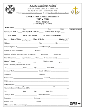 Fillable Online Manor Hall International School - Home - Manor Hall ...