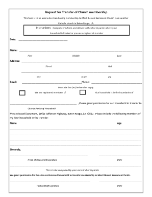 Fillable Online Dispose of Records Request Form - Free Church Forms Fax ...