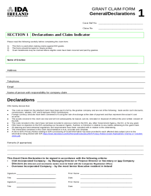 General/Declarations Doc TemplatePDFfiller Doc Template | pdfFiller