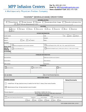 Fillable Online SELF PAY REQUEST FORM - MPP Infusion Fax Email Print ...