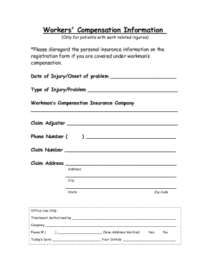 Fillable Online Workers' Compensation FAQ for Employers - California ...