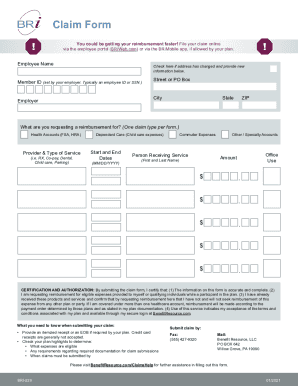 Fillable Online 4 Steps to Filing Your Health Insurance ClaimFSA ...