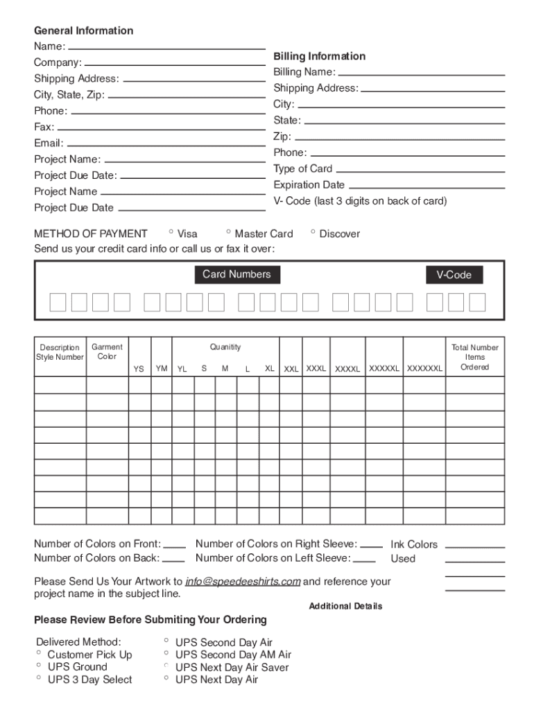 Fillable Online OrderForm. New Order Form Fax Email Print - pdfFiller