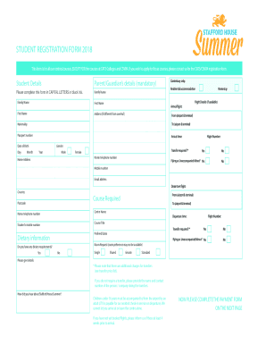 Fillable Online Student Registration Form in HTML with CSSCompletely ...