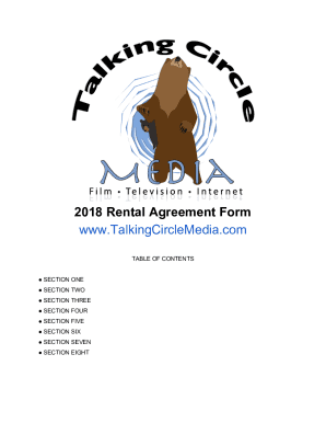 Fillable Online Tables And Chairs Rental Agreement Form - Fill Out and ...