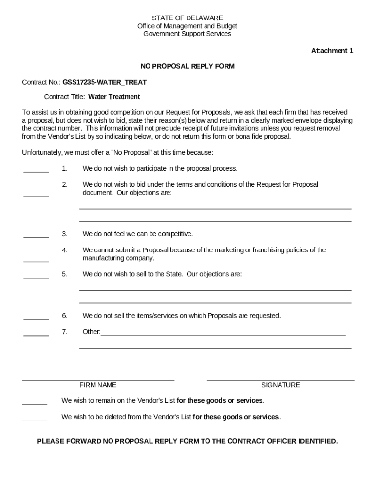 : GSS17235-WATERTREATContract Title:Water Treatment - bidcondocs ...