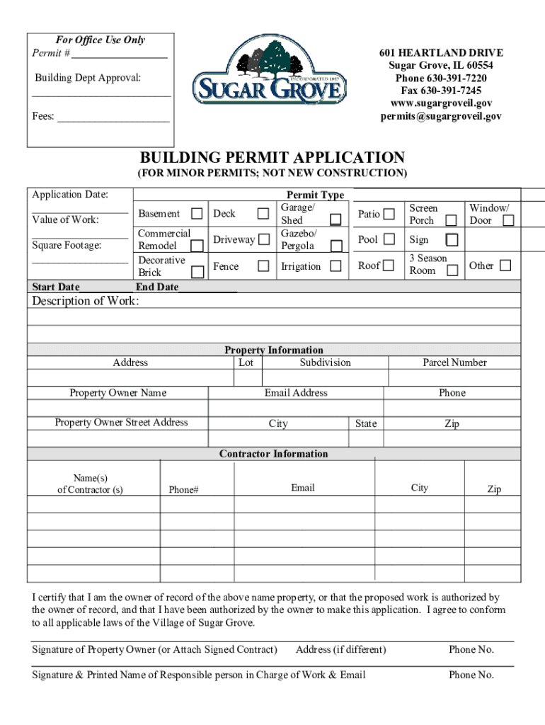 Fillable Online Do You Need A Permit To Install Or Replace An Existing ...