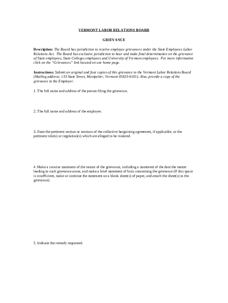 Protected Activity and Discrimination Claims in ... - Vermont - vlrb ...