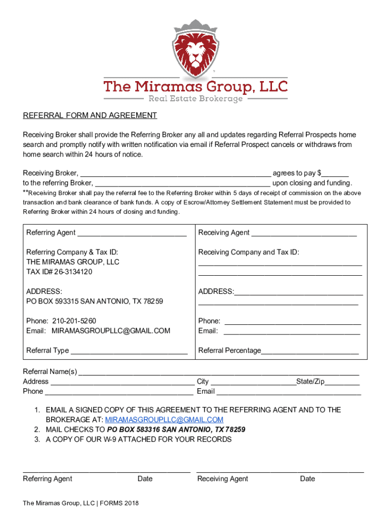 Fillable Online Sales Agent Sponsorship Form-1TREC Fax Email Print ...