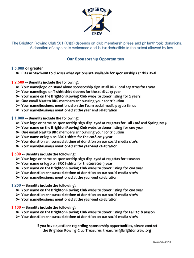 Fillable Online Membership Dues and Fees - Atlanta Rowing Club, Inc ...