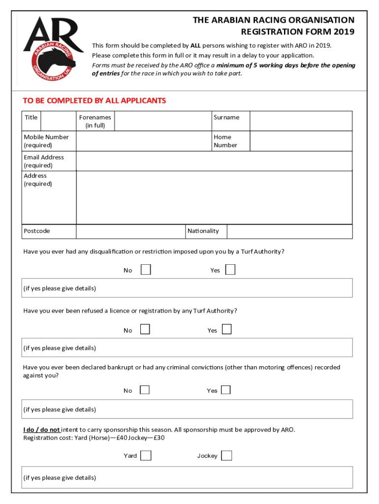 Fillable Online This form should be completed by ALL persons wishing to ...
