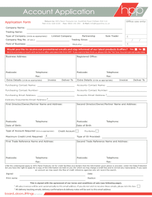 Fillable Online hpp-account-application-form-20-pdf Fax Email Print ...
