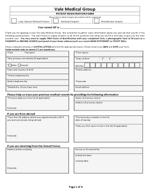 Fillable Online valemedicalgroup co Fillable Online U.S. DOD Form dod ...