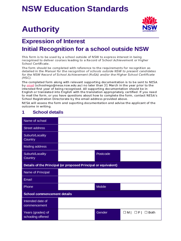 Expression of Interest Letter Template Download ...Expression of ...