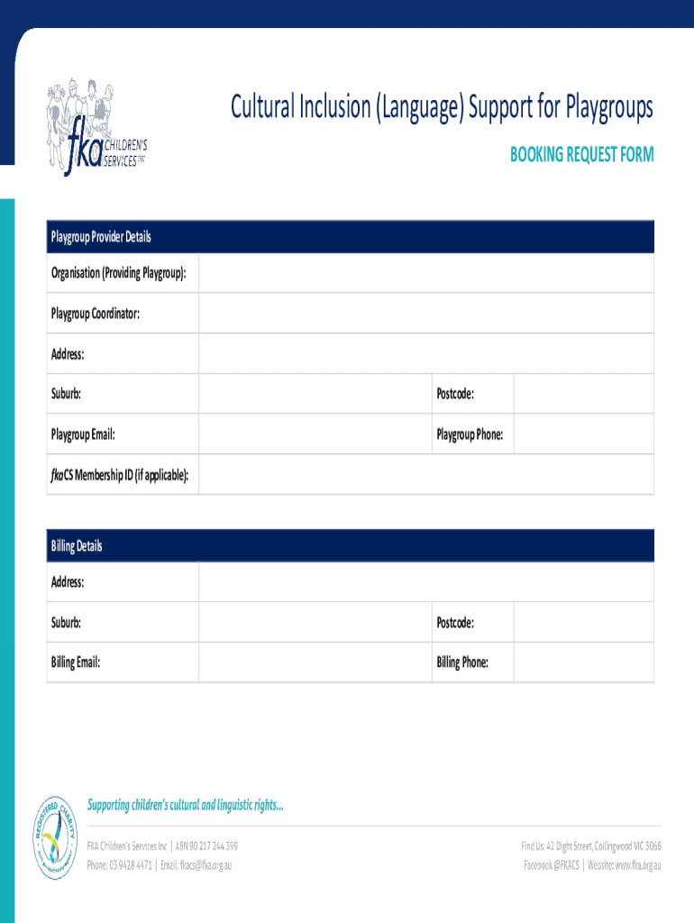 Fillable Online FKA CHILDREN'S SERVICES WHAT IS FKA? FKA Children's ...