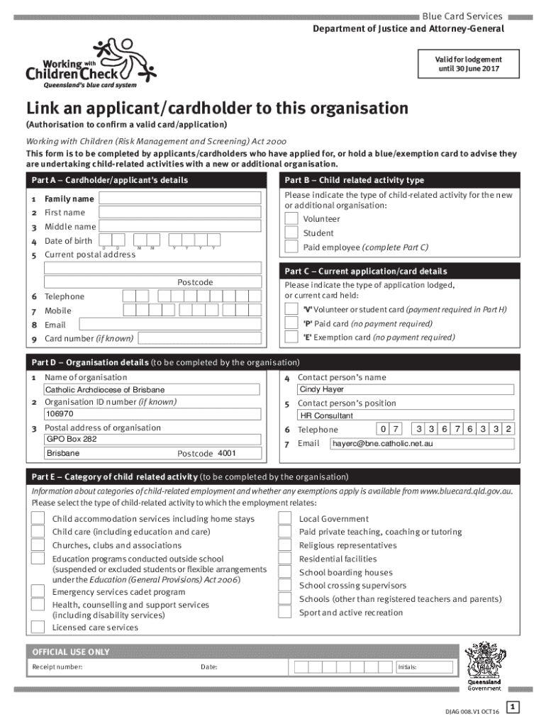 Fillable Online Who cannot apply for or hold a blue card?Your rights ...