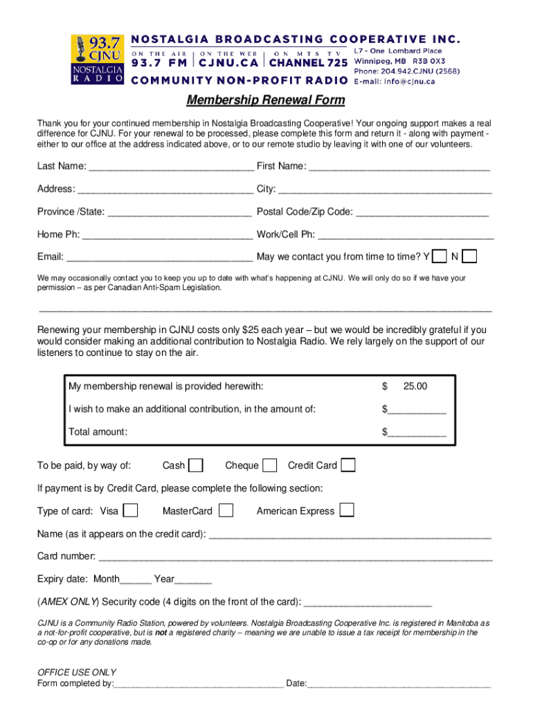 Fillable Online Membership Renewal Letters Guide With Letter Samples!5 ...