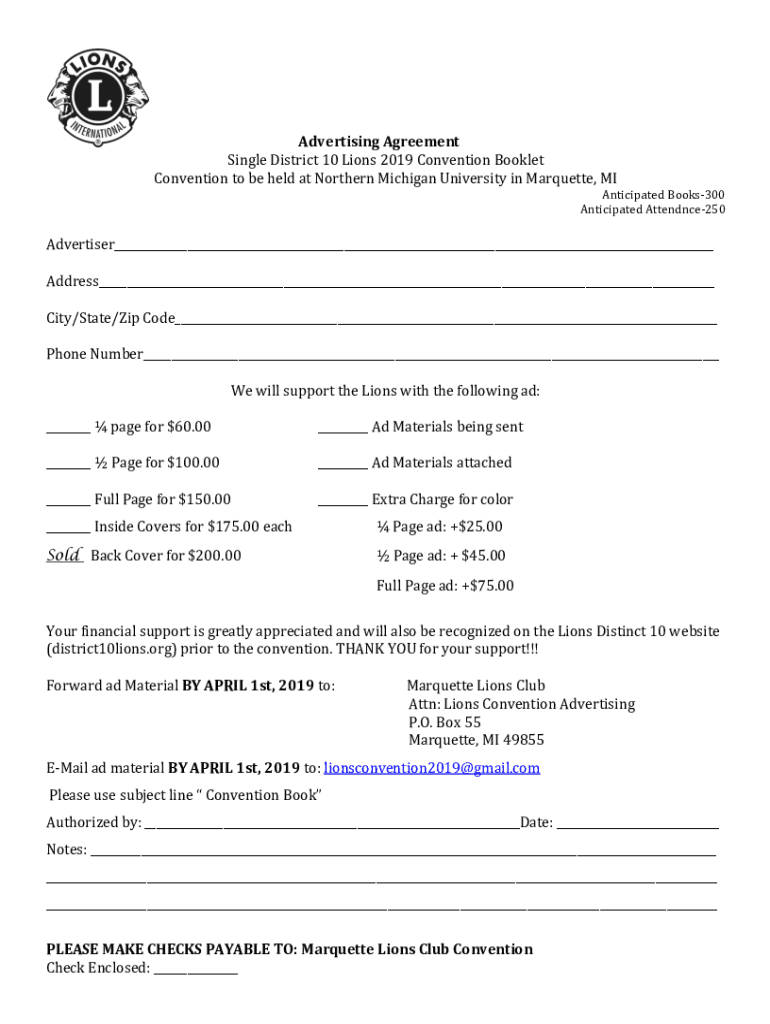 Fillable Online MLC Convention Book Proof.docx Fax Email Print - pdfFiller