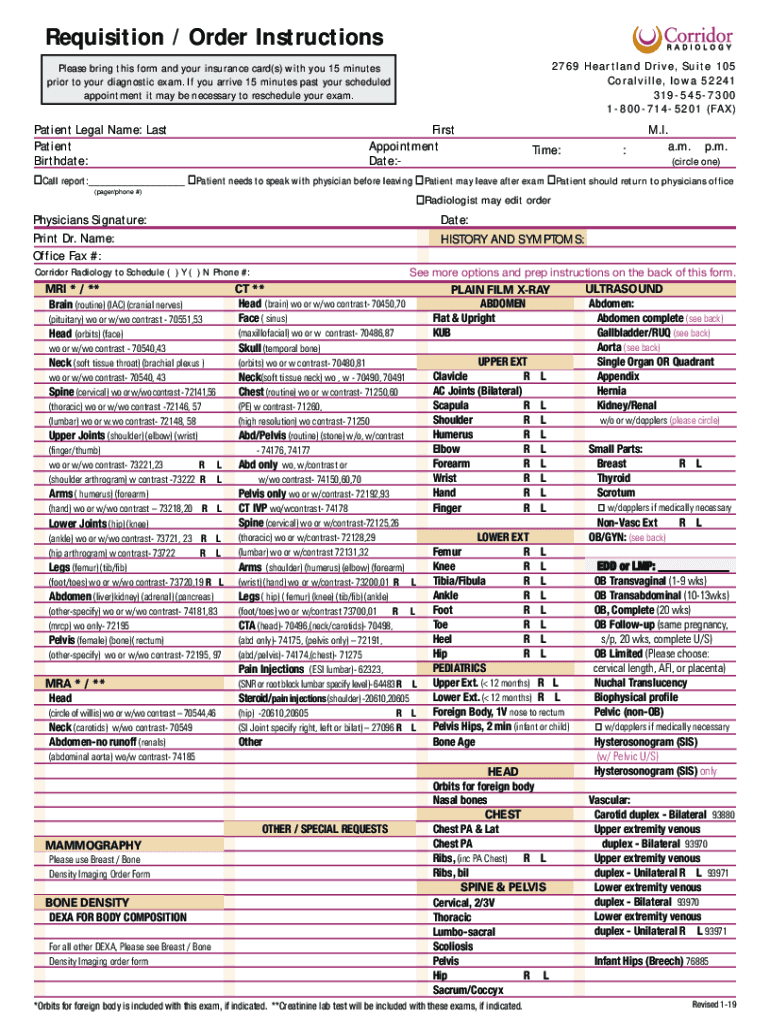 Fillable Online Fillable Online Requisition Order Instructions Fax Email ... Fax Email Print ...