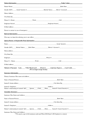 Fillable Online informed consent b Patient name date of birth patient gender ... Fax Email Print ...