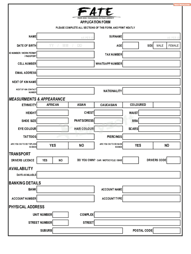 Fillable Online PLEASE COMPLETE ALL SECTIONS OF THIS FORM, AND PRINT ...
